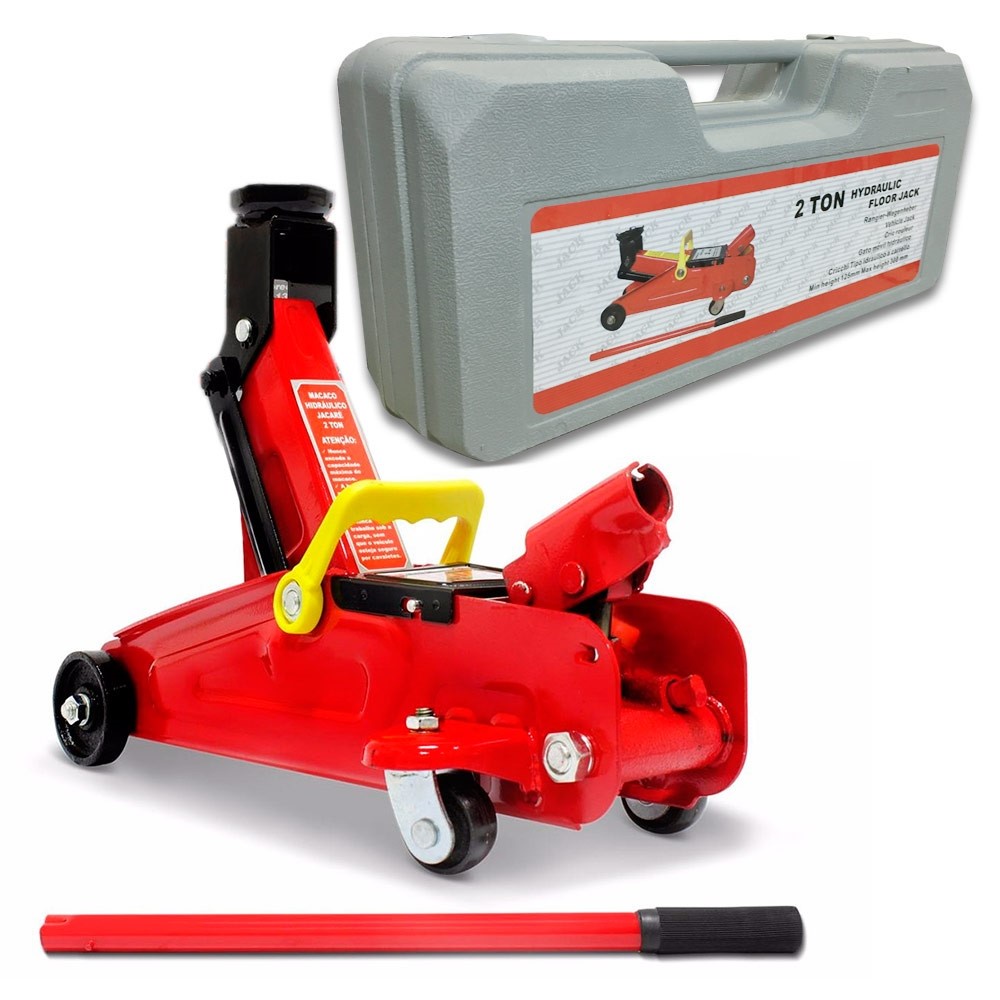 Mini Macaco Jacaré Hidráulico 2 Toneladas Jacarezinho | Shopee Brasil