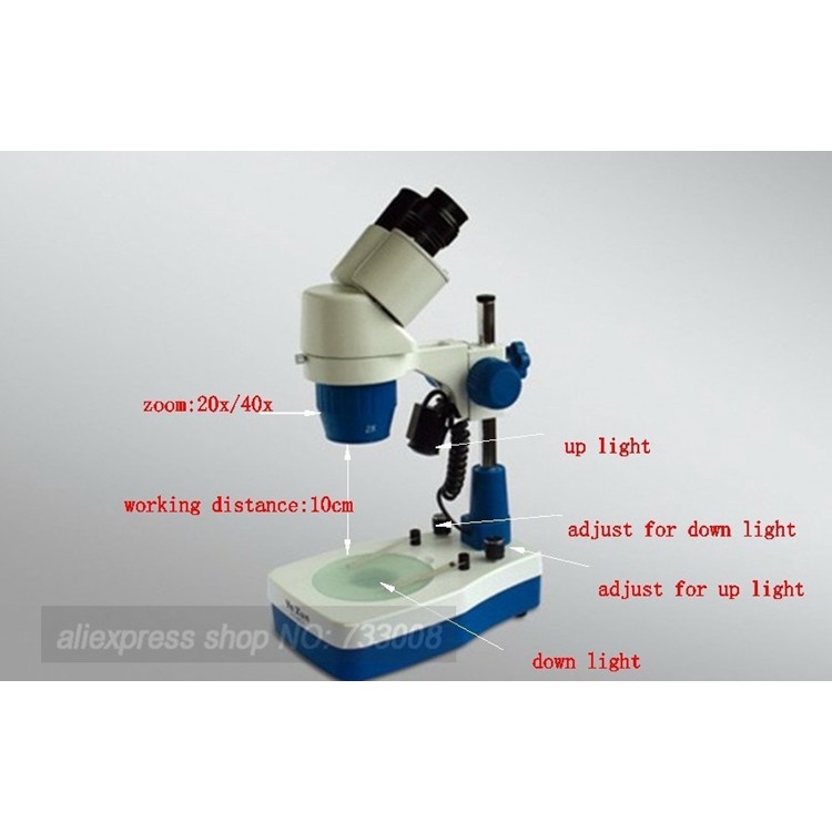 Microscópio Estereoscópico Binocular Yaxun Yx-ak21 | Shopee Brasil