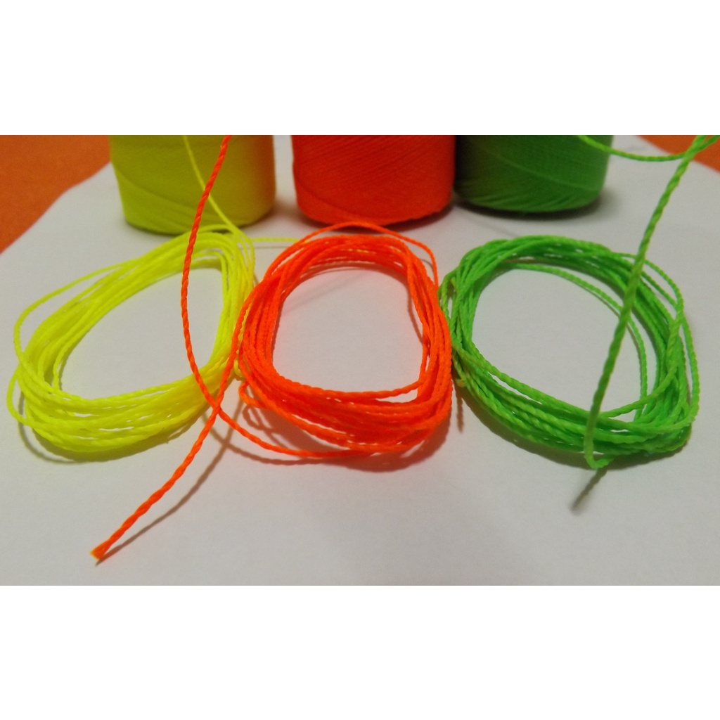 Linha Encerada, Kit para Suporte Hook- Três Cores | Shopee Brasil