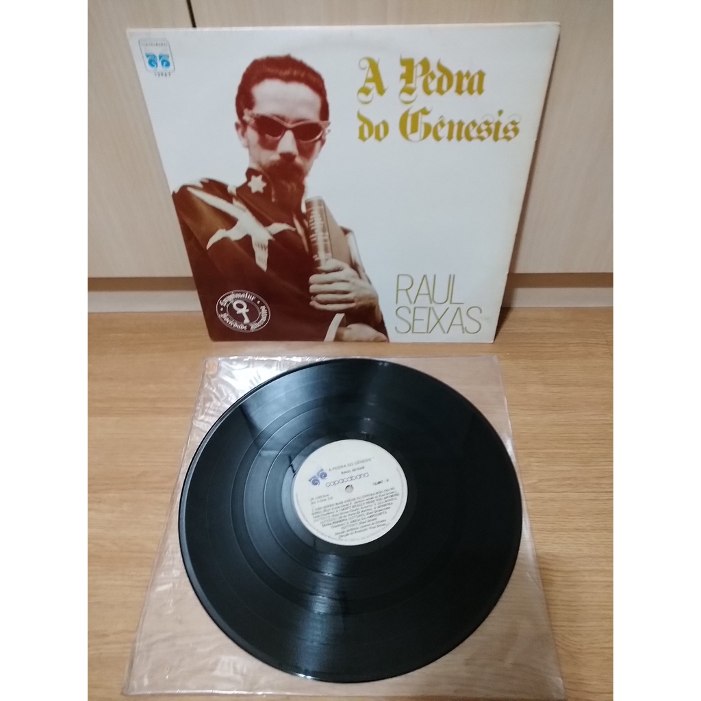 LP Raul Seixas - A Pedra do Genesis (Excelente) | Shopee Brasil