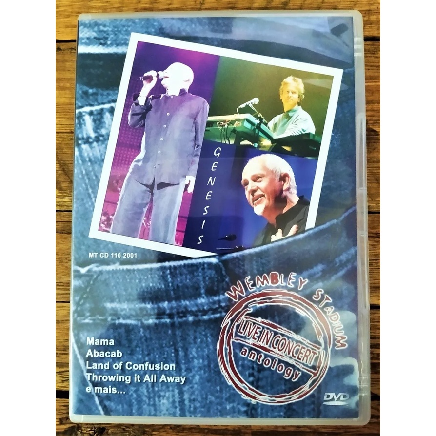 Dvd Original - Genesis - Wembley Stadium - Live Concert Antology ...
