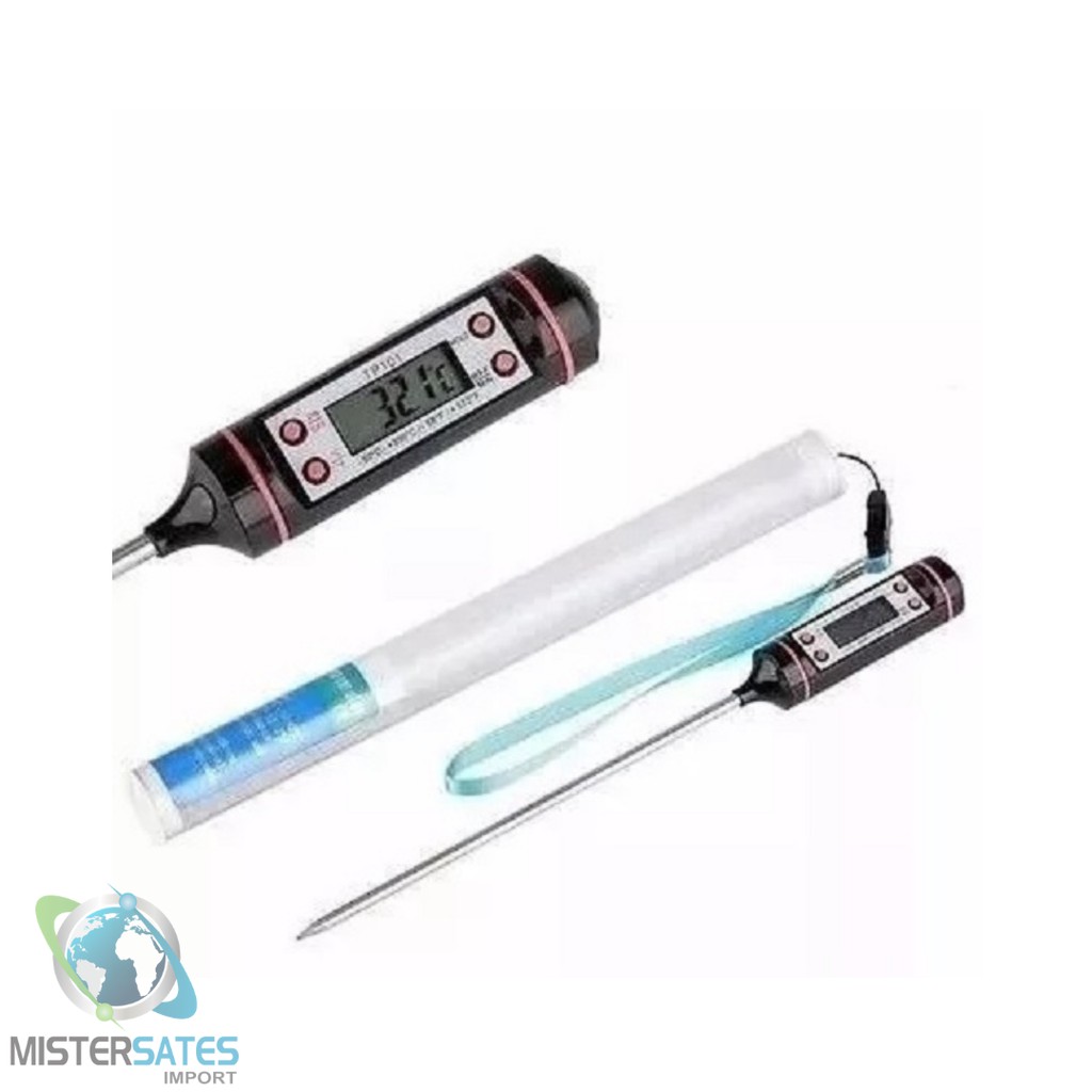 Termometro Culinario Digital Tp101 Espeto Alimento Cozinha | Shopee Brasil