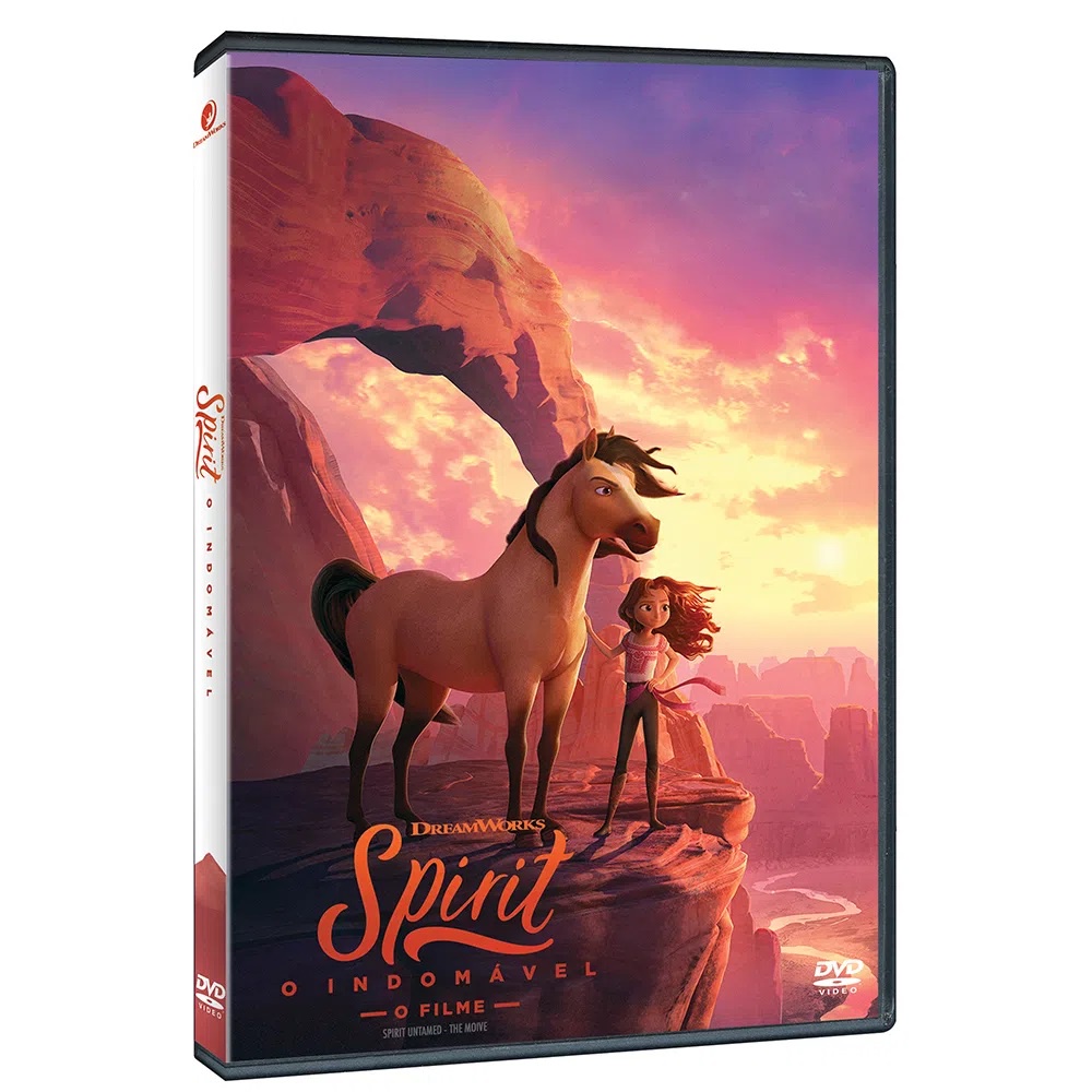 Dvd: Spirit: O Indomável - O Filme - Original e Lacrado | Shopee Brasil