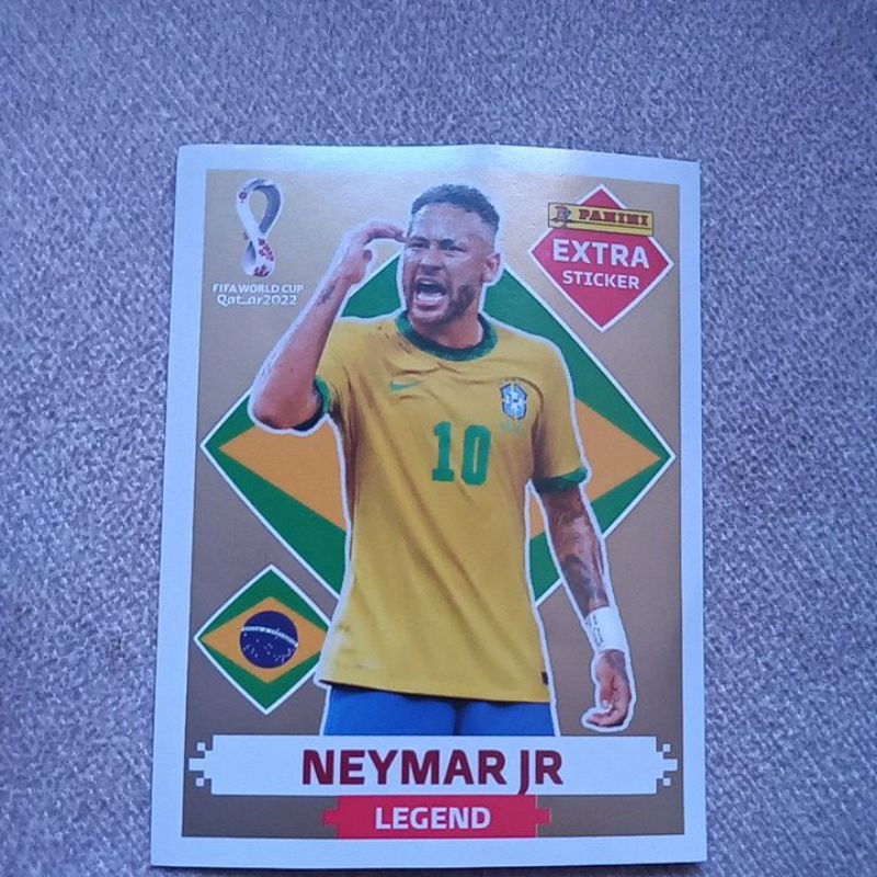 Figurinha Neymar JR Legend Ouro | Shopee Brasil