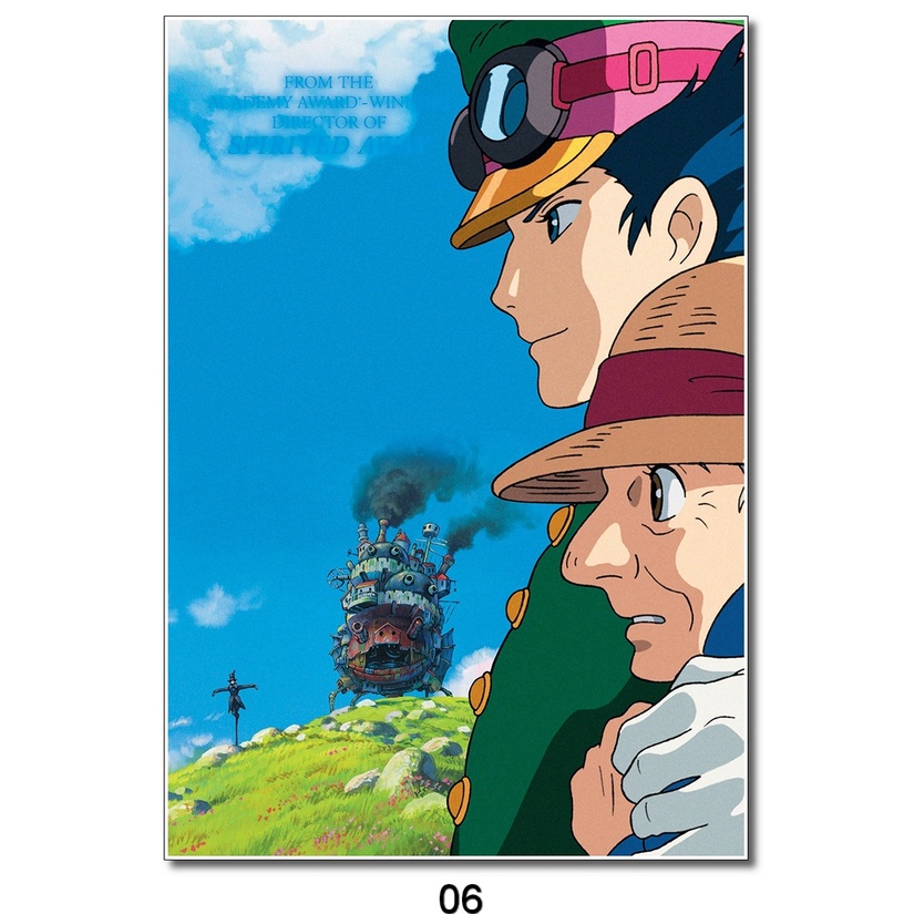 Poster Anime 06 O Castelo Animado | Shopee Brasil