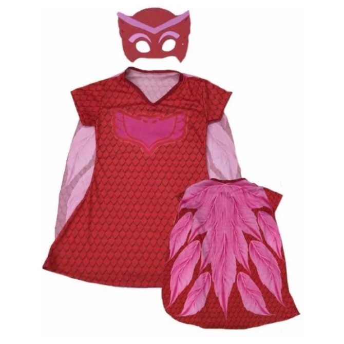 Fantasia corujita / com máscara de Eva de brinde | Shopee Brasil