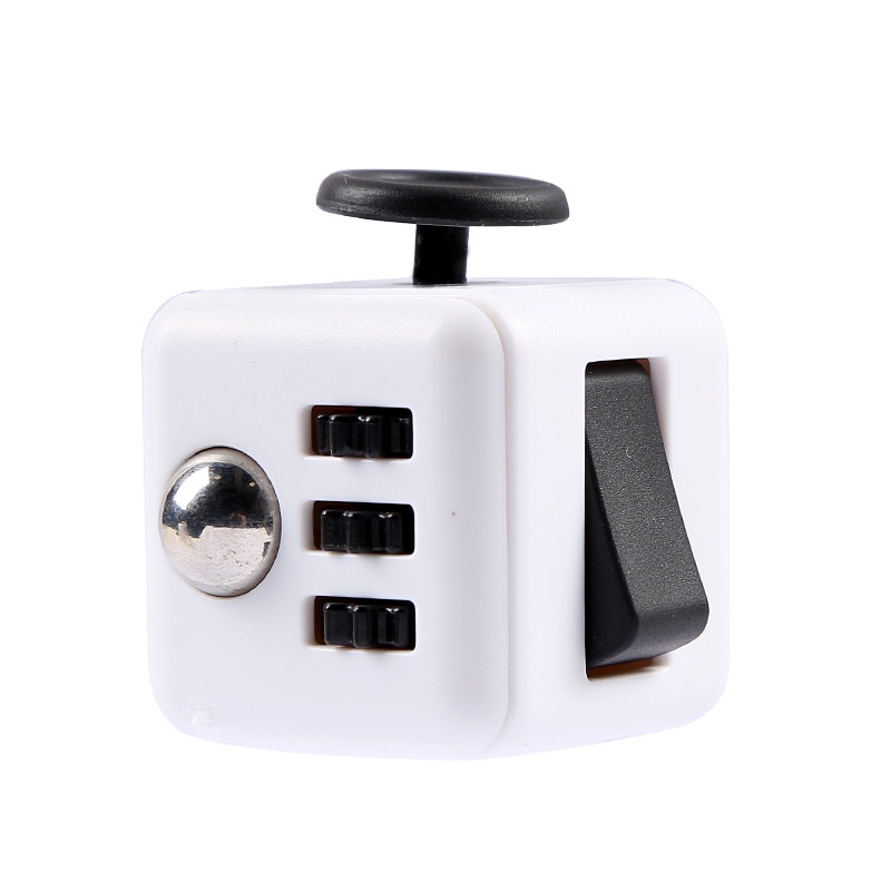 Fidget Cube Toy Dado Mini Cubo Anti Estres Controla Ansiedade 6 Lados ...