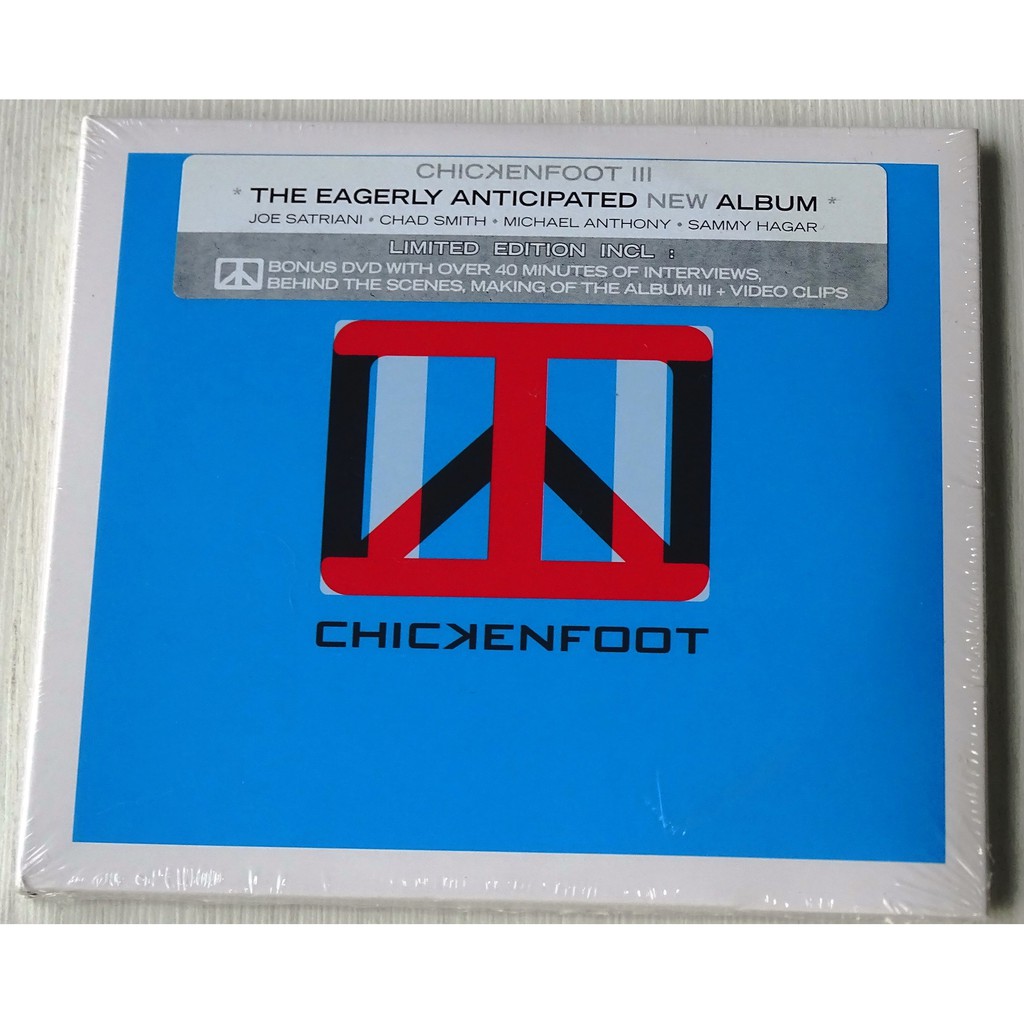 CD + DVD Chickenfoot - III Digipack Importado Lacrado | Shopee Brasil