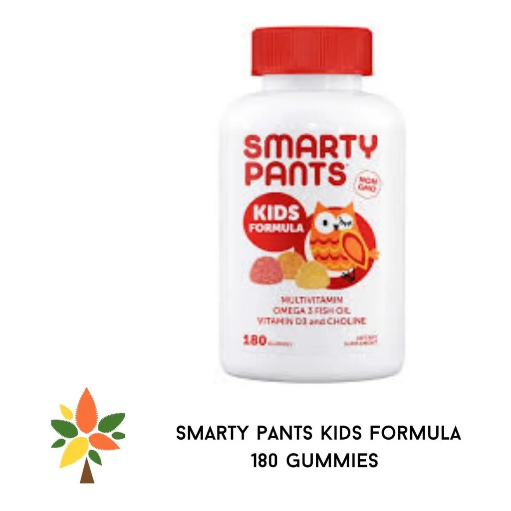 Smarty Pants Omega 3 Kids + Vitamina D3 + Dha + Epa 180 Unid | Shopee Brasil