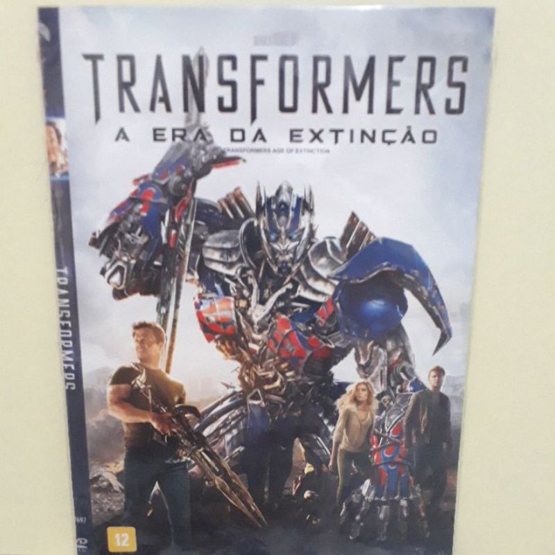 Transformers a era da extinção dvd ORIGINAL | Shopee Brasil