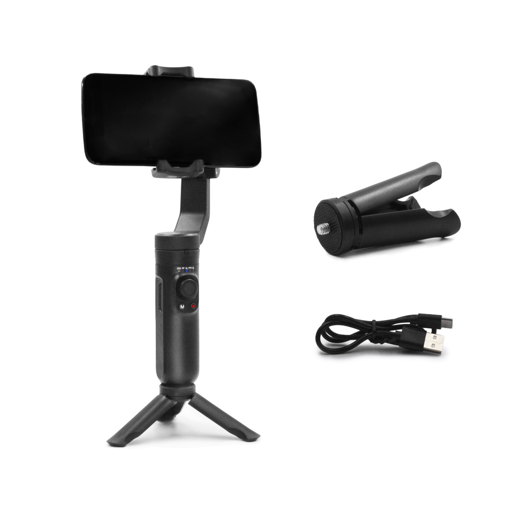 ESTABILIZADOR CELULAR E CAMERA GIMBAL 3 EIXOS | Shopee Brasil