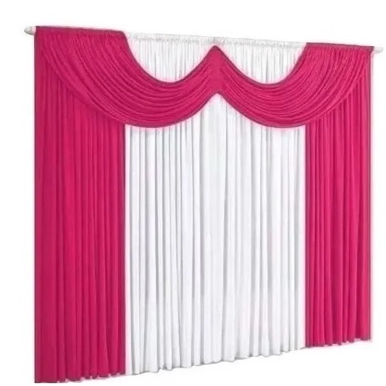 Cortina Paris 4,00m x 2,80m para sala ou quarto - Varias Cores ...