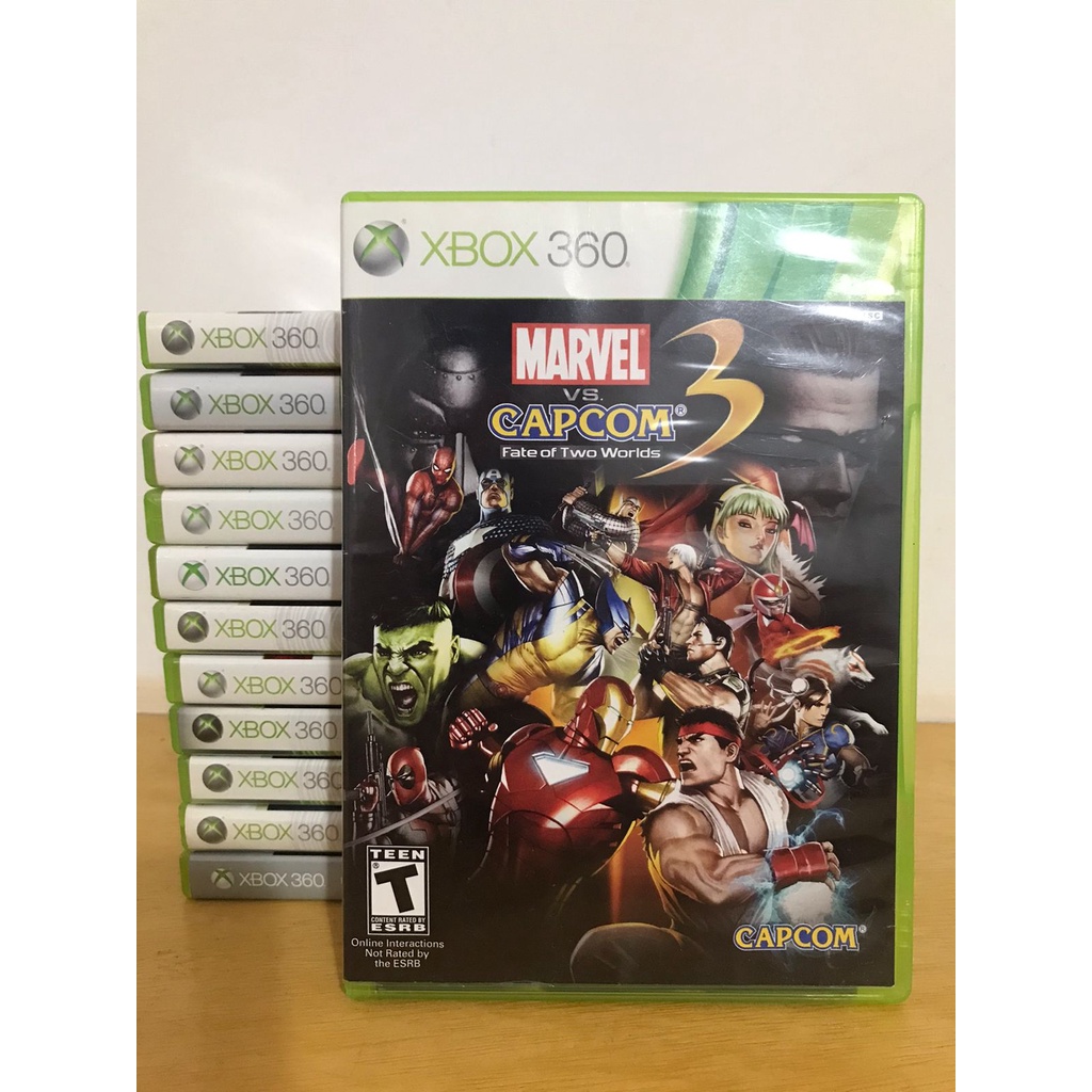 Marvel vs Capcom 3 Xbox 360 - Midia Fisica Original | Shopee Brasil