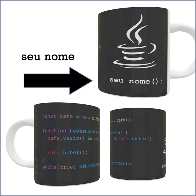 Caneca do programador com mais café - Caneca Dev - Caneca do ...