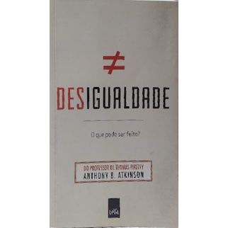 Desigualdade Anthony B Atkinson | Shopee Brasil
