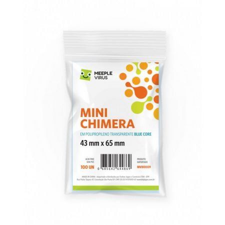 MINI CHIMERA Blue Core (43mm X 65mm) | Shopee Brasil