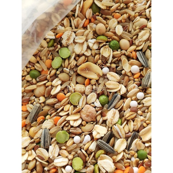 Mix de Sementes Balanceado Completo c/ervas s/ervas Hamster Twister ...