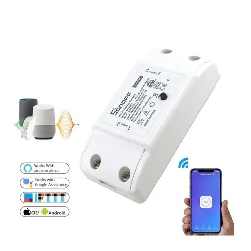 Interruptor Sonoff Wifi Automação Residencial R2 | Shopee Brasil