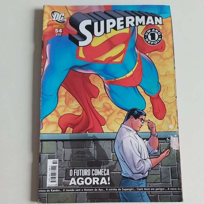 Superman - 1° Série - n° 54 ( Panini ) | Shopee Brasil