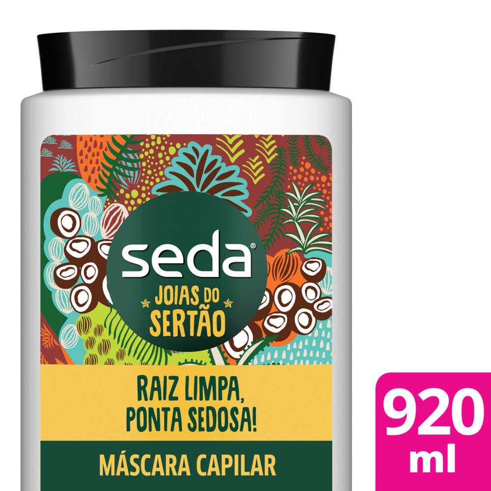 Creme de Tratamento Seda Joias do Sertão Babosa & Óleo de Coco 920g | Shopee Brasil