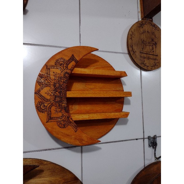 Nicho Lua Prateleira Cristais | Shopee Brasil