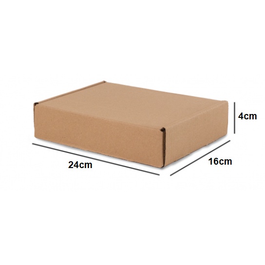 Caixas De Papelão 24x16x4 Correio Sedex Pac 30 Unidades | Shopee Brasil