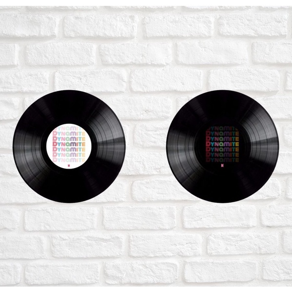 Discos de Vinil - KPOP BTS Dynamite ( ITEM PARA DECORAÇÃO ) | Shopee Brasil