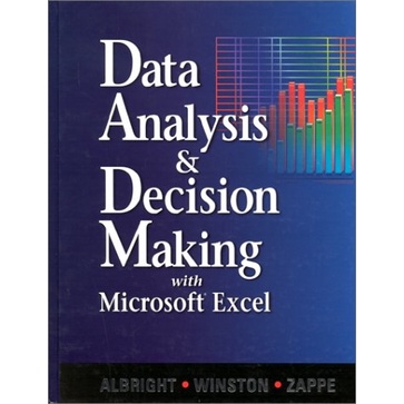 Data analysis & decision making with microsoft excel autor Albright, Winston e Zappe | Shopee Brasil