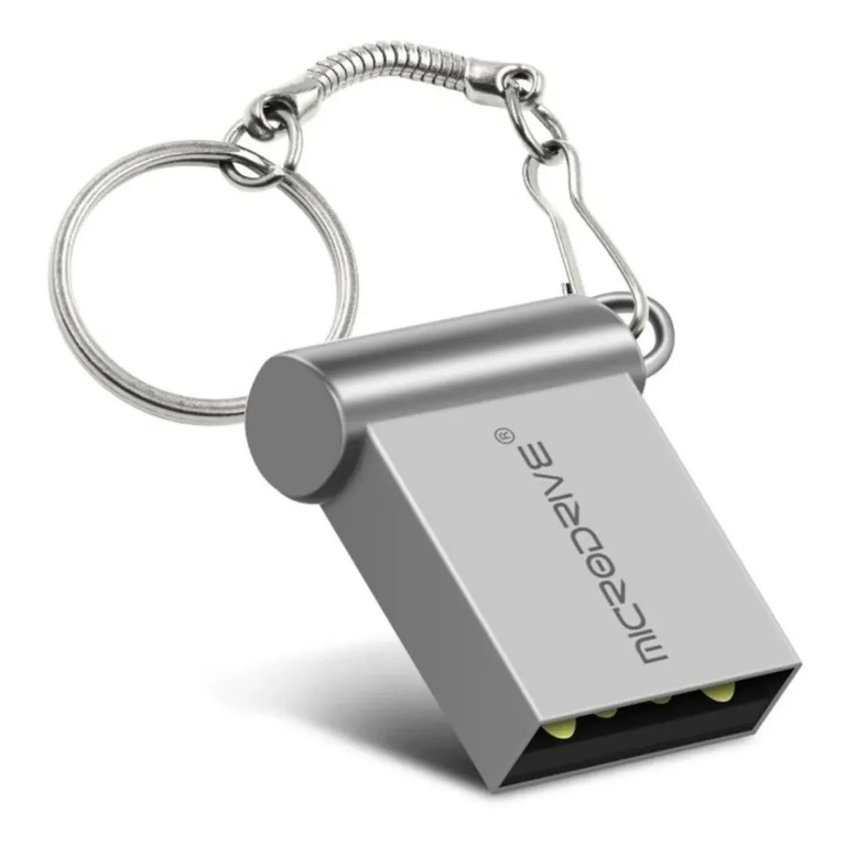 Pen Drive Mini Microdrive, USB 2.0, Metal, Original, 3 Cores | Shopee ...