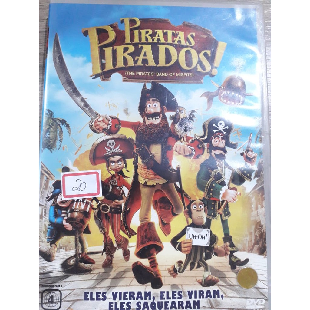 DVD Piratas Pirados! | Shopee Brasil