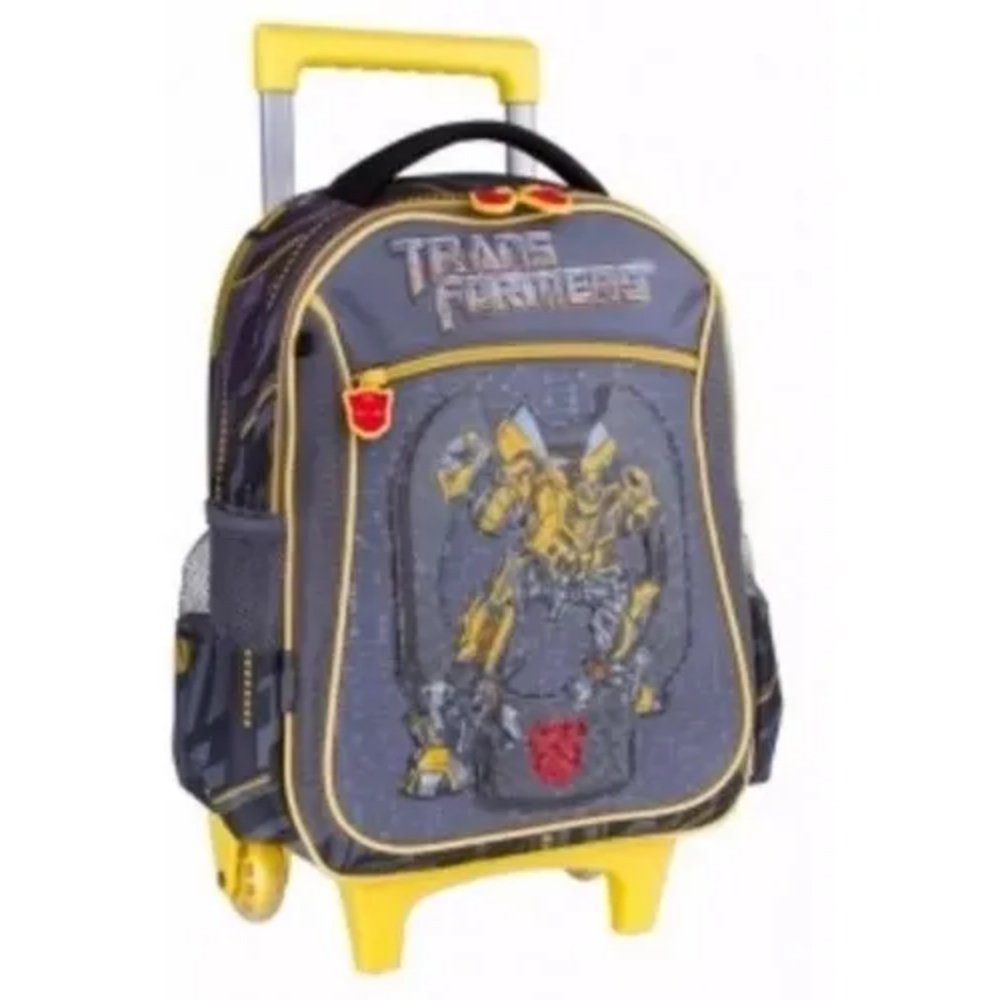 Mochila Pequena Com Rodinha Escolar Infantil Transformers | Shopee Brasil