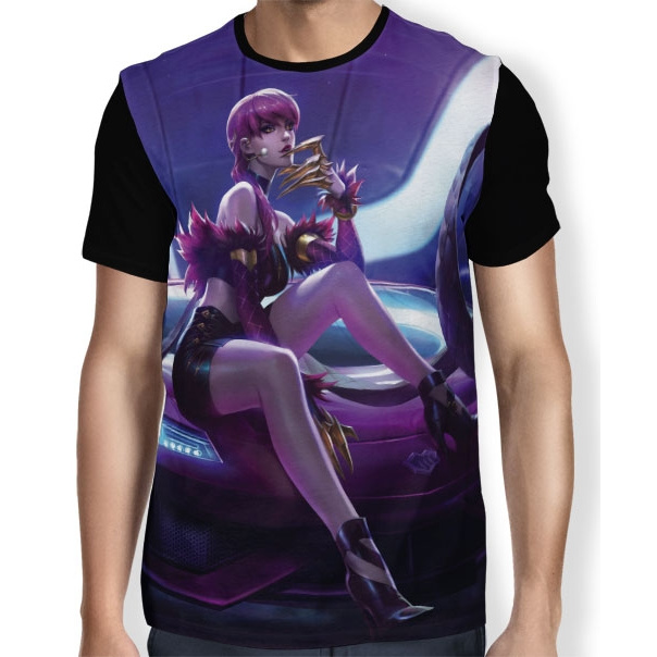 Camisa FULL Evelynn K/DA - League of Legends | Shopee Brasil
