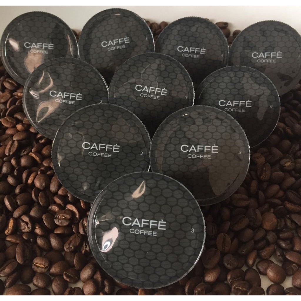 30 cápsulas de café italiano compatível Dolce Gusto sabor Saigon marca ...