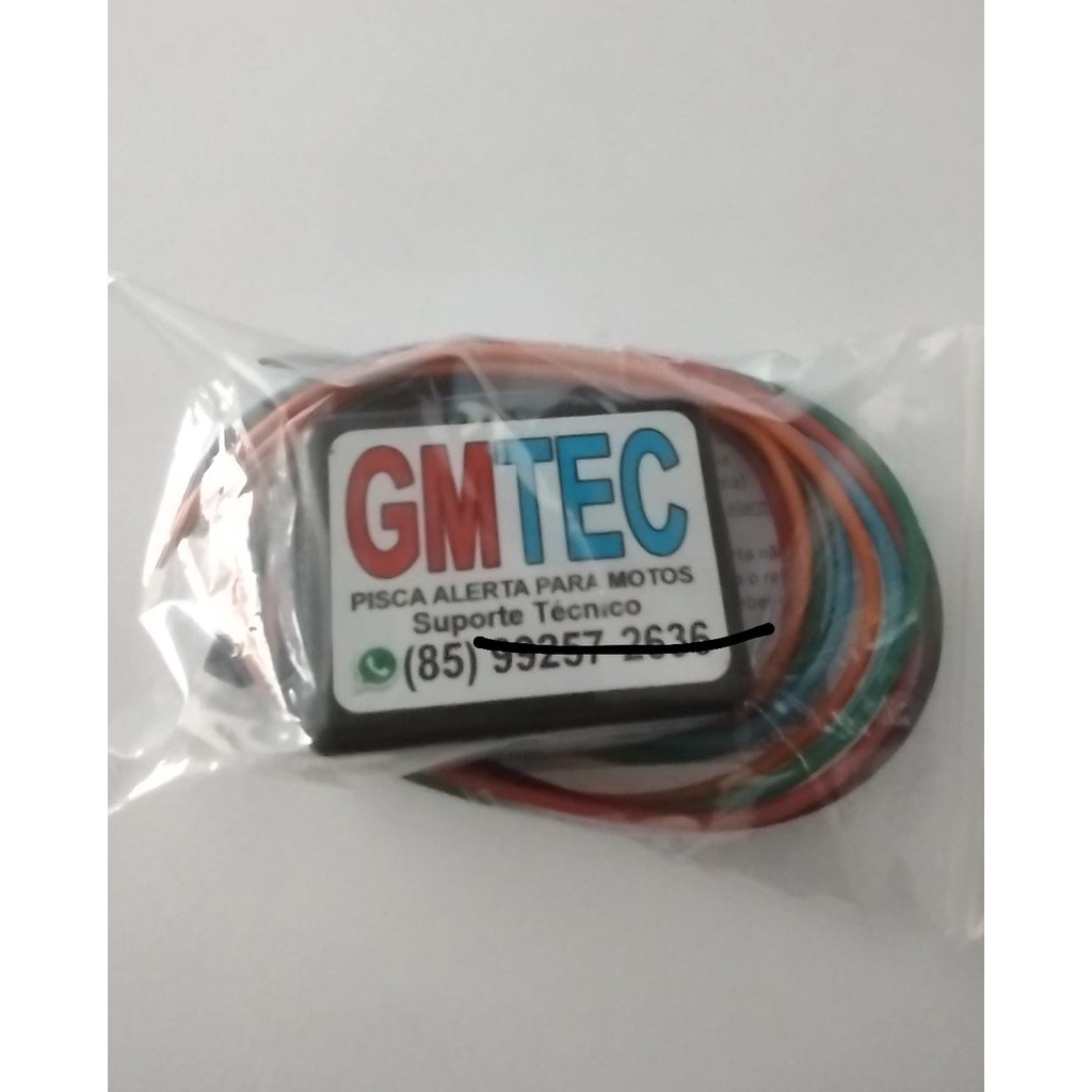 Pisca alerta GMTEC exclusivo motos honda até 2018 | Shopee Brasil