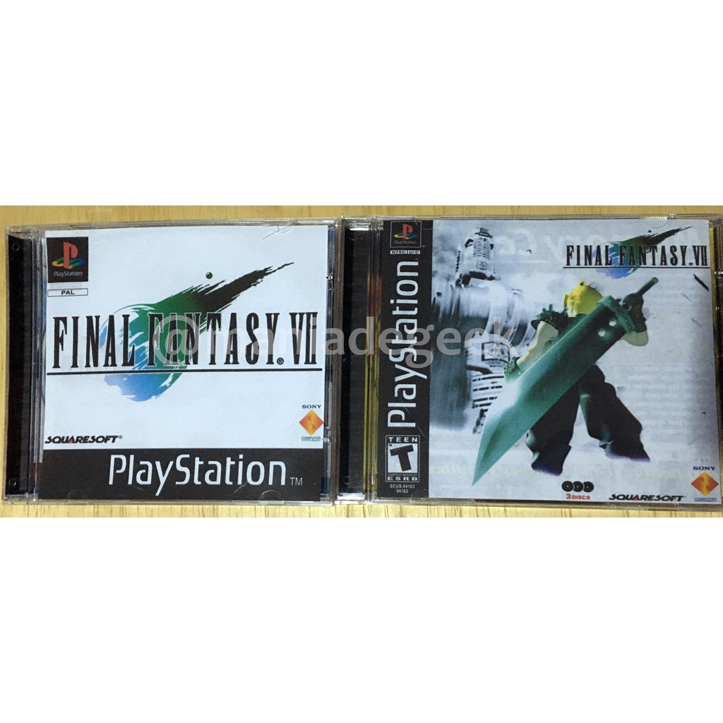 Jogo Final Fantasy 7 de Play1 PsOne | Shopee Brasil
