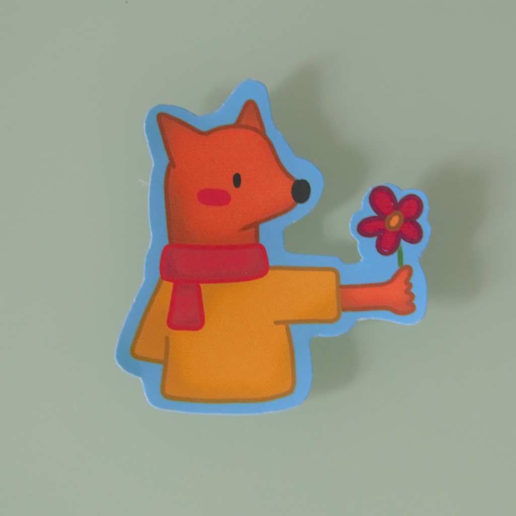 Sticker Foxy | Shopee Brasil