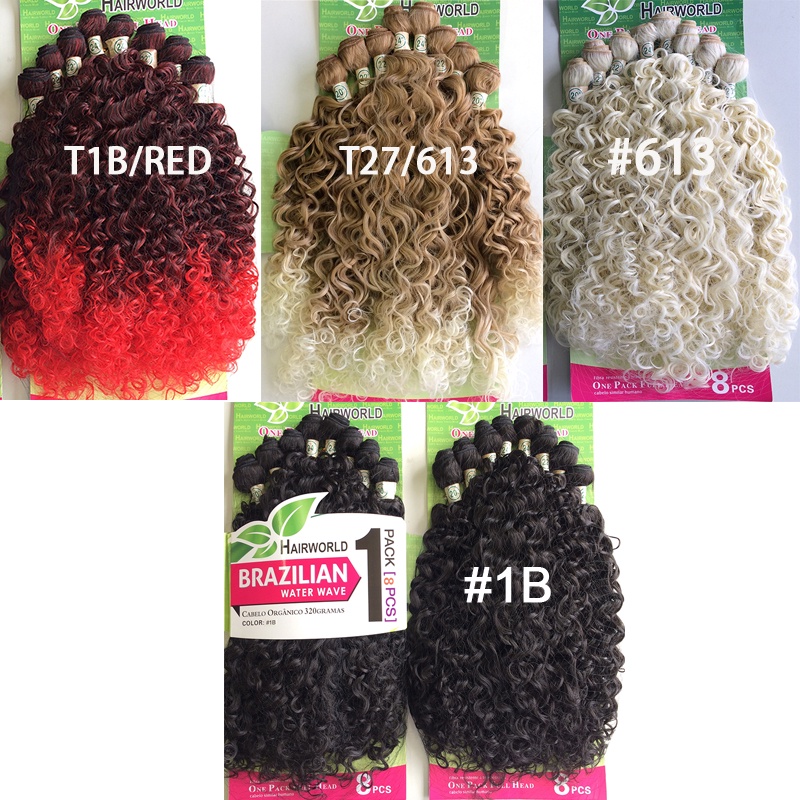 Cabelo Sintetico Organico Cacheado 8 telas 320g Pacote | Shopee Brasil