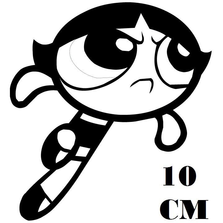 Adesivo Meninas Super Poderosas Docinho Cartoon ótima qualidade ...