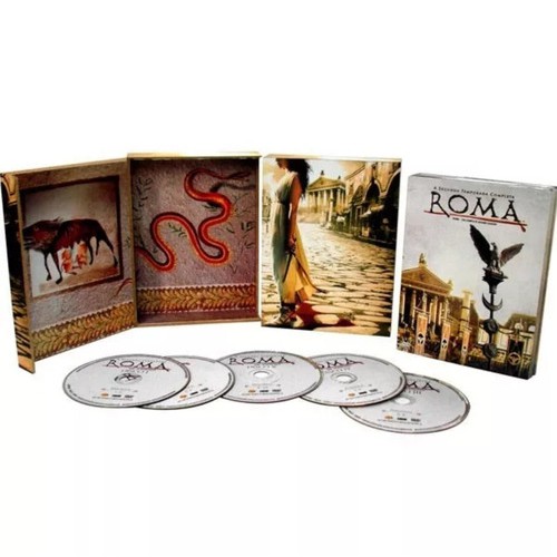 Dvd Roma - 2ª Temporada Completa (caixa De Madeira) - 5 Dvds | Shopee ...