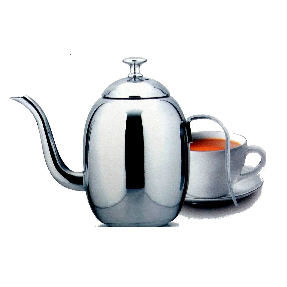 Mini Bule Em Inox Com Bico Fino E Longo Para Café, Leite 400ml | Shopee ...
