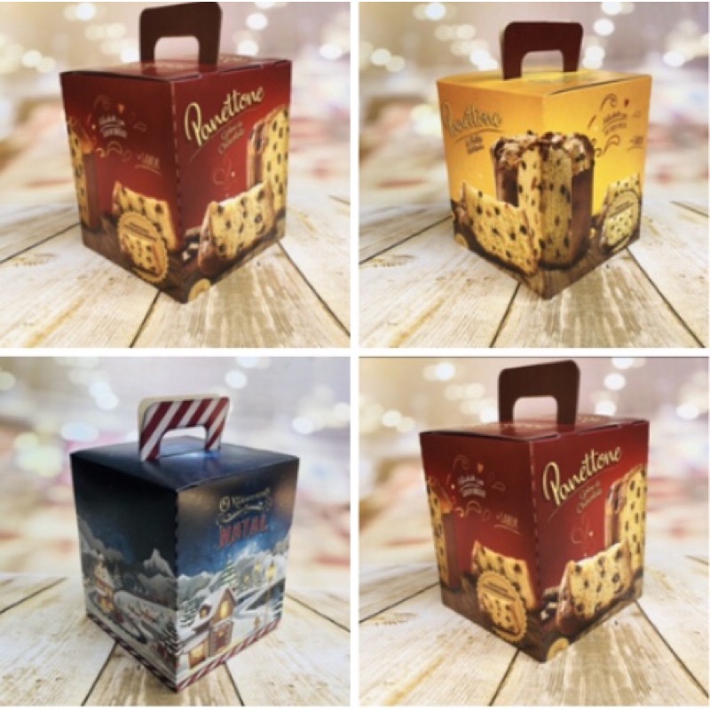 10 Caixas Para Panetone Ou Chocotone Natal Pris Natal 2023 Shopee Brasil