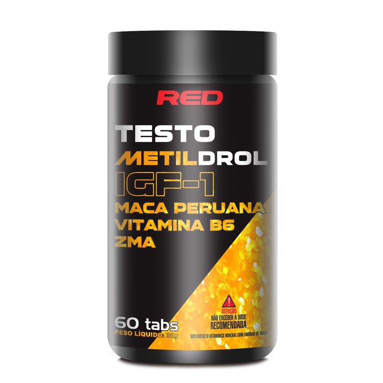 Metildrol GH Pré Hormonal 60 Tabs - Red Series | Shopee Brasil