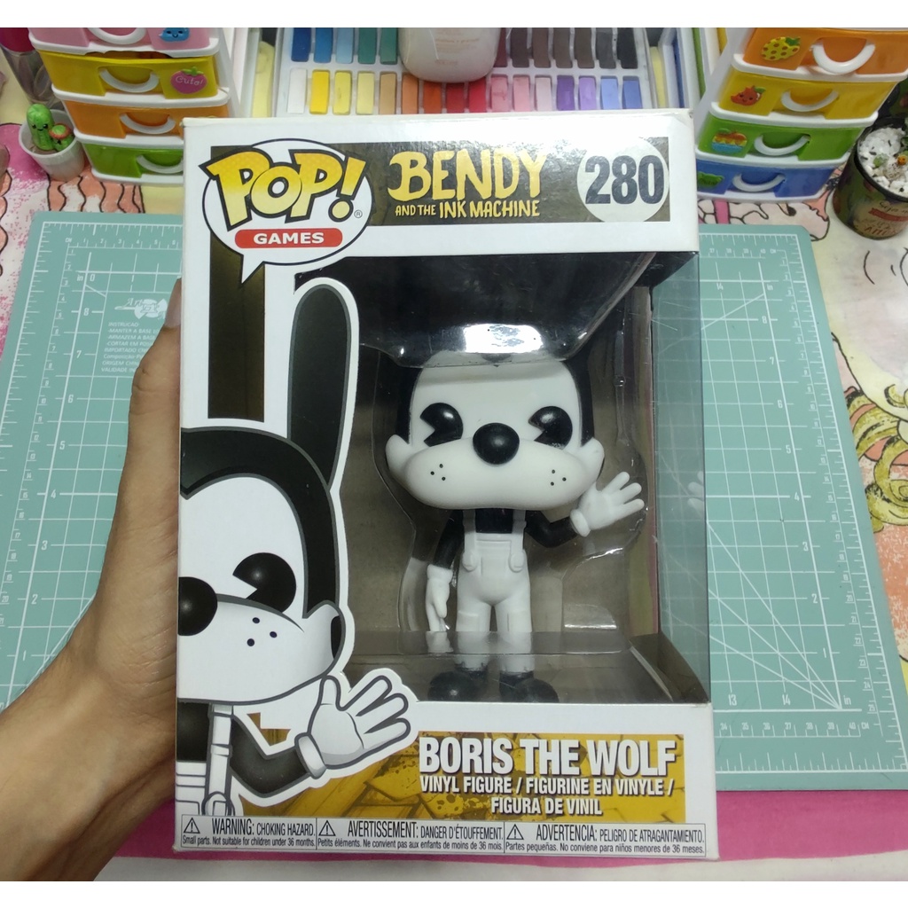 Funko Pop Boris 280 Original Vaulted | Shopee Brasil