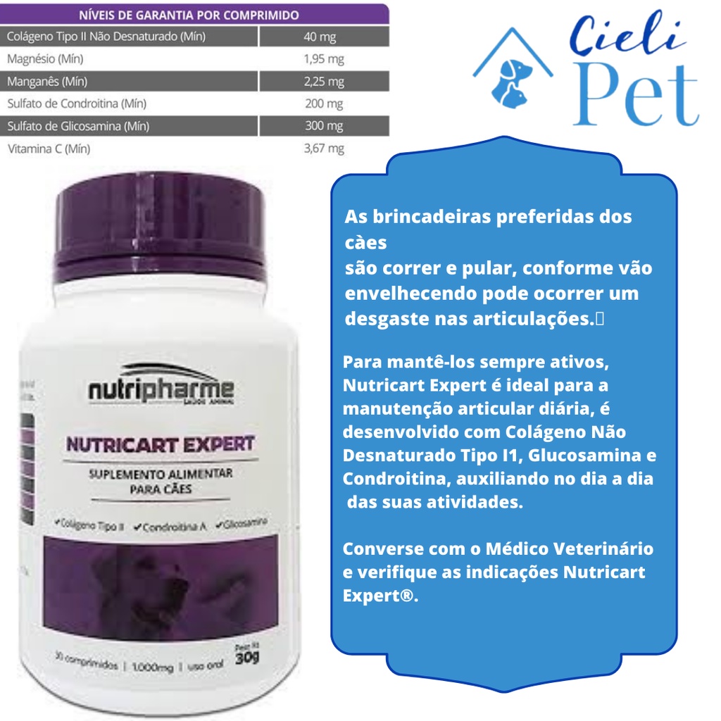 NUTRICART EXPER | Shopee Brasil