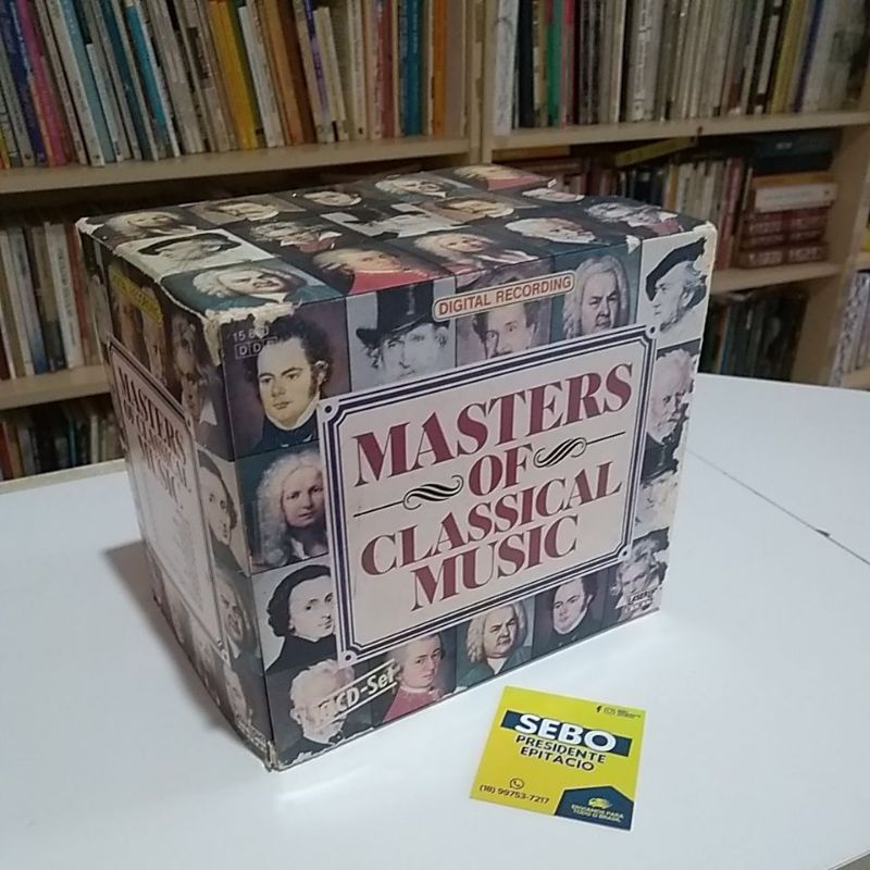 BOX Master of Classical Music - 10 CDs | Shopee Brasil