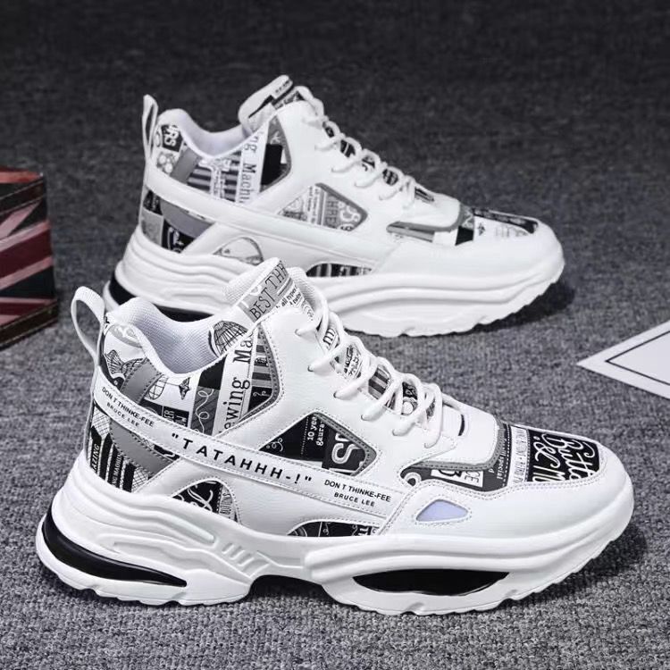 Papai Sapato Esportivo Masculino Tênis Masculino Daddy Men's Sport ...