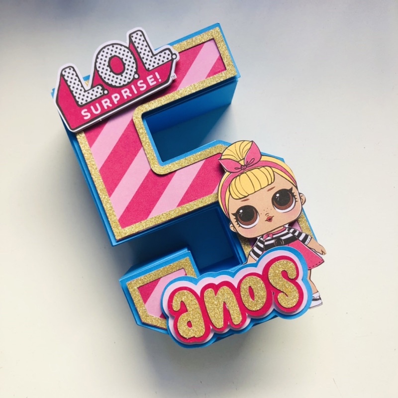 Número 3D Lol Surprise | Shopee Brasil