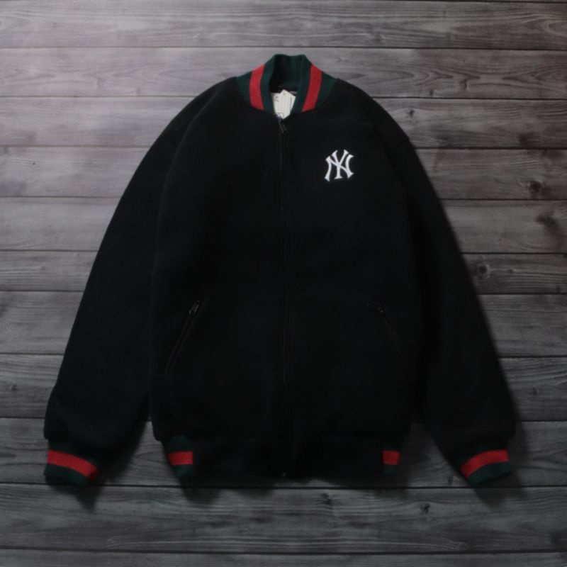 Varsity GUCCI X MLB YANKEES Jaqueta Novo YORK NBA | Shopee Brasil
