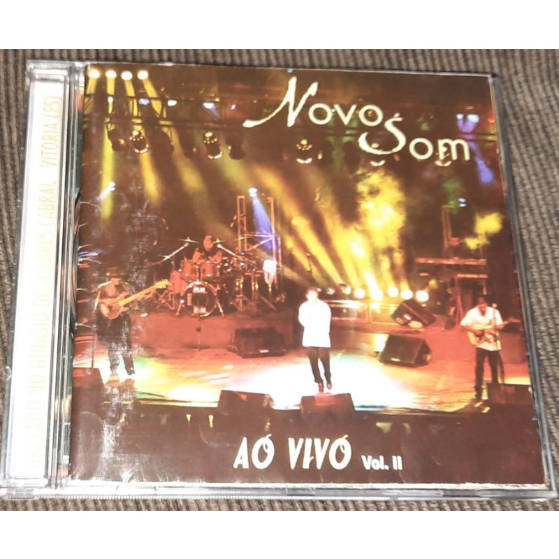 cd novo som ao vivo vol 2 original ref 7774 | Shopee Brasil