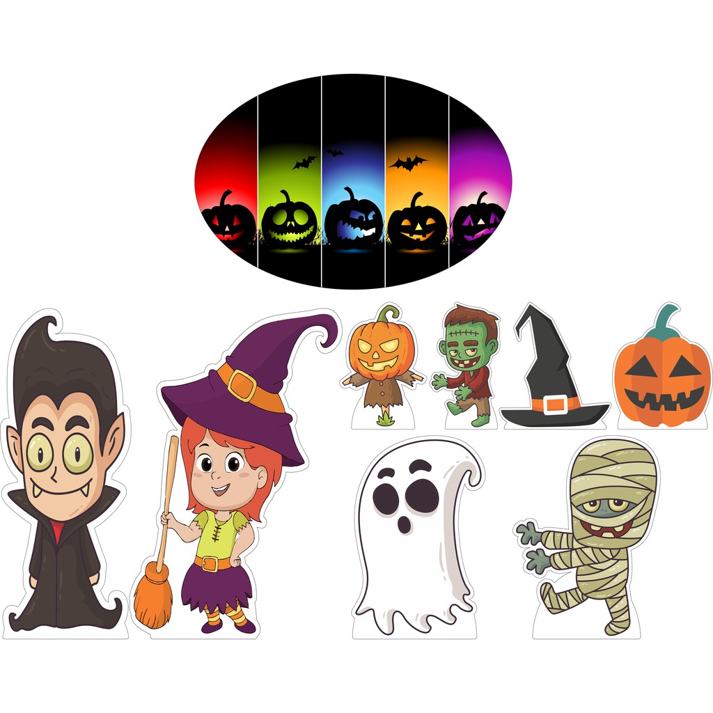 Kit Display + Elipse Festa Infantil Halloween | Shopee Brasil
